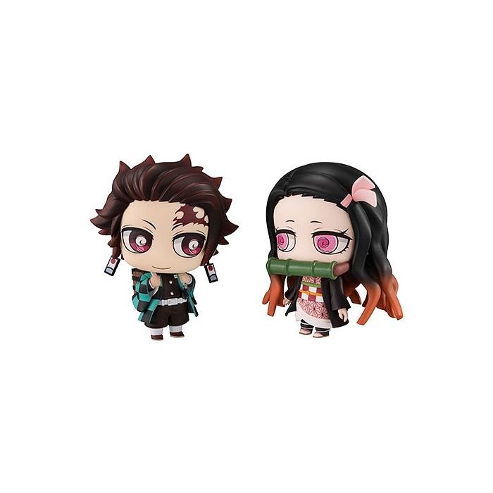 ChimiMega Buddy Series Tanjiro Nezuko Kamada Close Siblings Set Demon ...